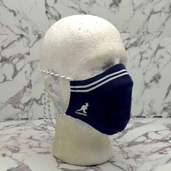 Kangol | Accessories | Kangol Navy White Face Mask | Poshmark